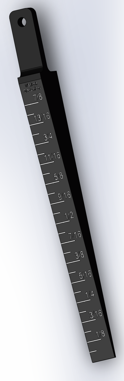 Large Gap Taper Gauge - BY185IM - Imperial and Metric options together ...